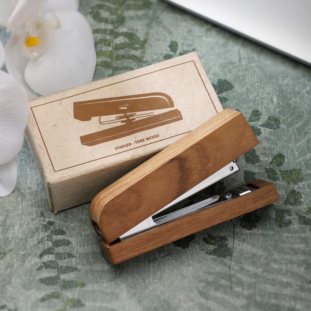 Teak Wood Stapler: Durable & Stylish | Anand Prakash
